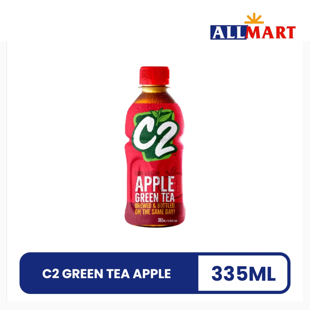 C2 Green Tea Apple 335ml - AllMart Online Grocery | Shopee Philippines