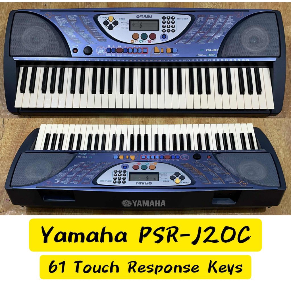 Yamaha PSR-J20C (61 Touch Response Keys) Japan Surplus Keyboard Piano | Shopee Philippines