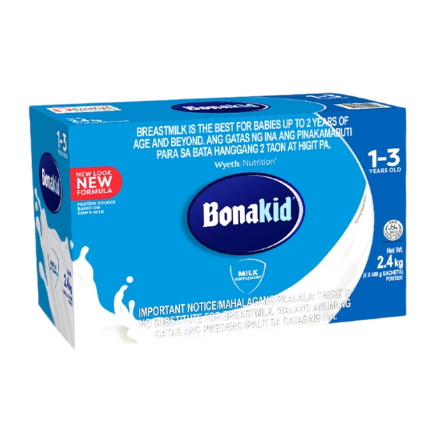 Bonakid 2.4kg for 1 to 3 years old Milk Supplement | Shopee Philippines