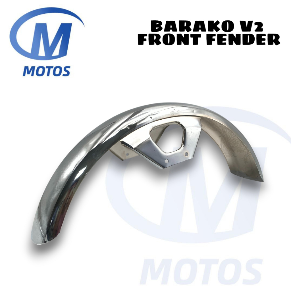 MOTOSPH MOTORCYCLE BARAKO V2 FRONT FENDER | Shopee Philippines