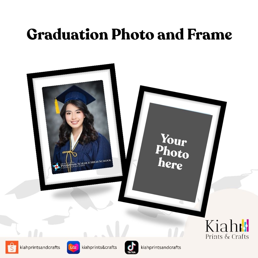 Glass Frame for GRADUATION TOGA PICTURE & FAMILY PHOTO | Shopee Philippines