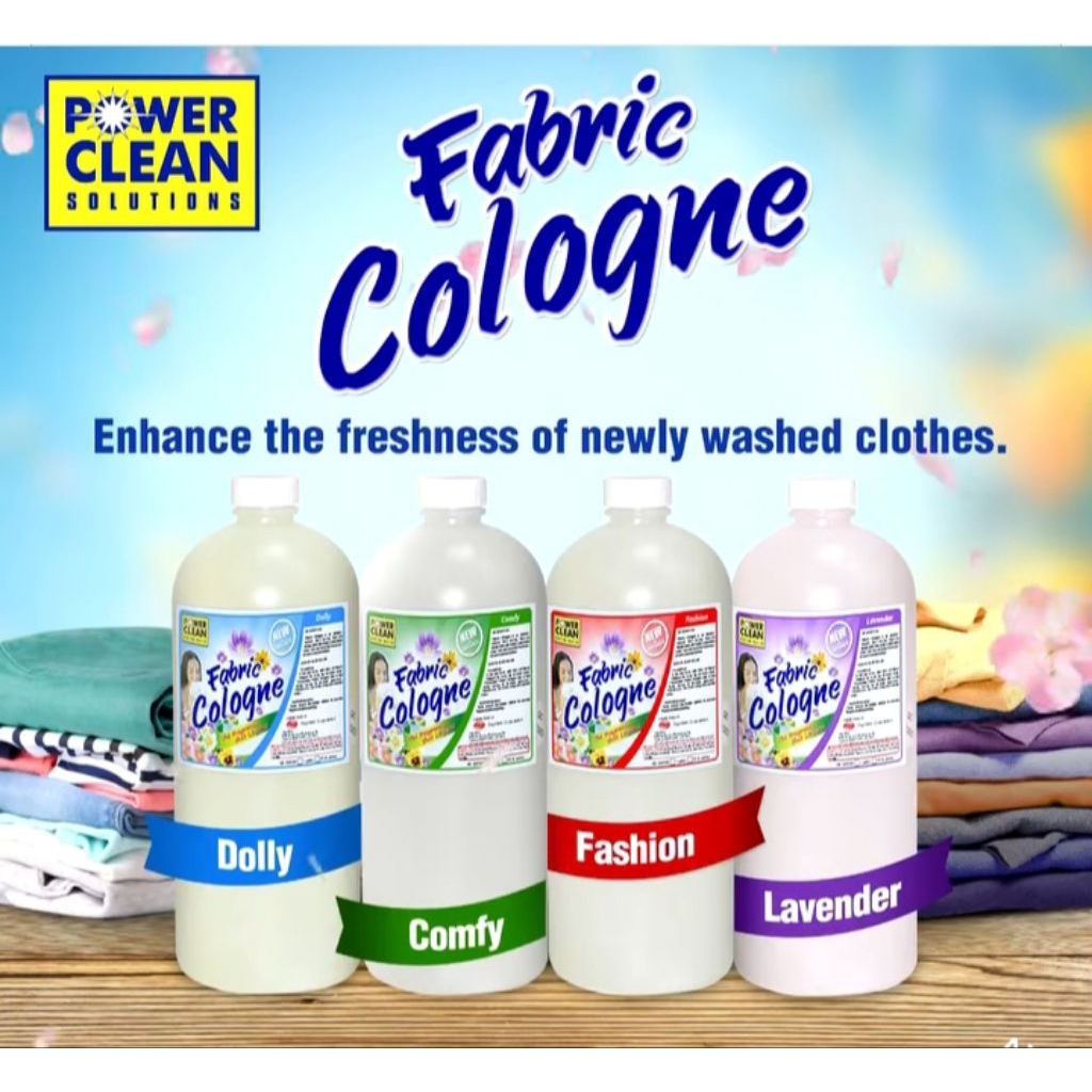 POWERCLEAN fabric cologne finishing spray | Shopee Philippines
