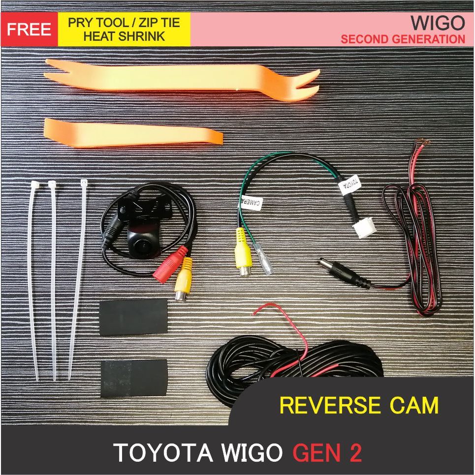 Toyota WIGO Reverse Camera DIY Kit | Shopee Philippines