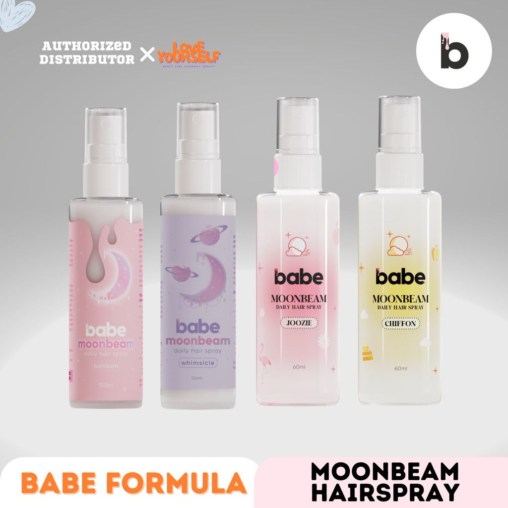 Babe Formula Moonbeam Daily Hairspray Anti Frizz Heat Protectant ...