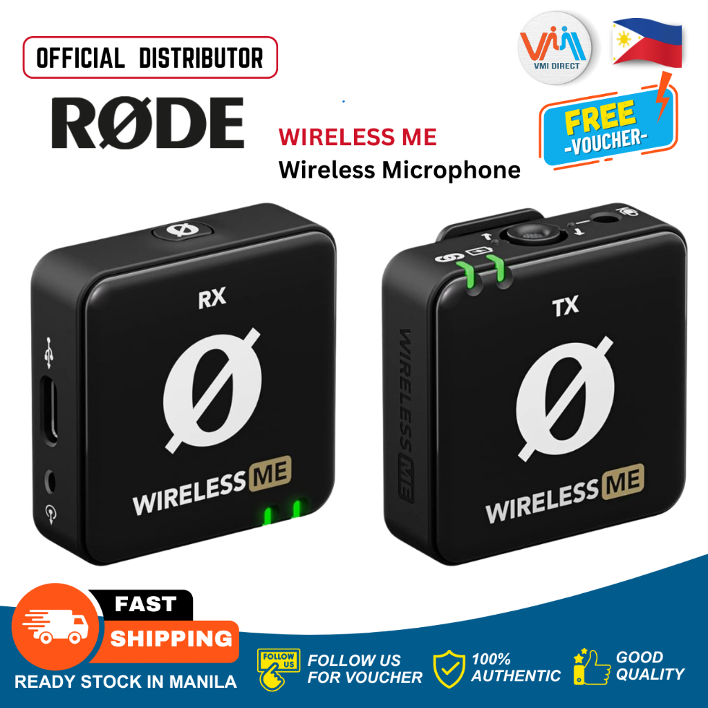 Rode Wireless ME Compact Wireless Lapel Microphone System High Quality ...