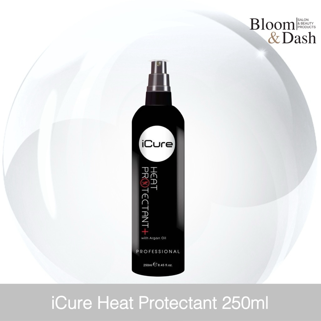 iCure Hair Heat Protectant 250ml | Shopee Philippines
