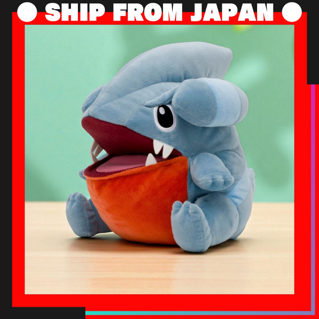 Pokemon Center Original Puppet Plush - Garchomp Squad - Gible | Shopee ...