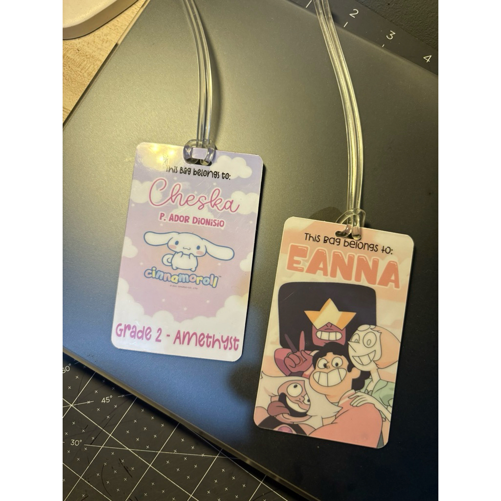 PVC Bag Tag YOUR OWN design | Shopee Philippines