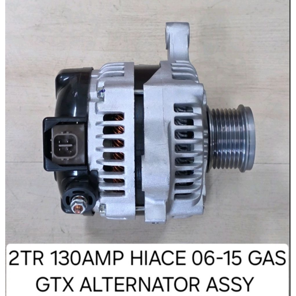 ALTERNATOR ASSEMBLY TOYOTA HIACE (06-15) GAS 2TR (130AMP) (TAIWAN ...