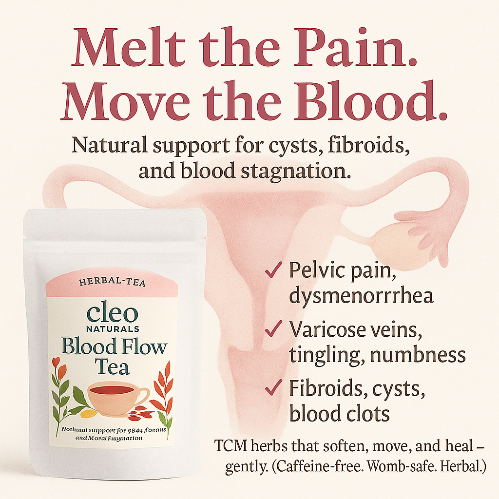 CLEO Blood Flow Tea – Herbal Detox for Hypertension, Fibroid, Tumor ...