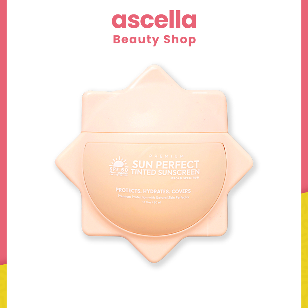 HIKARI Premium Tinted Sunscreen Sun Perfect Broad Spectrum Face Make Up ...