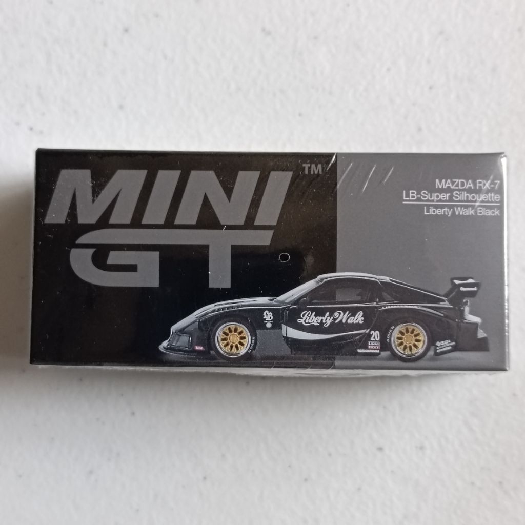 Mini GT Mazda RX-7 LB-Super Silhouette Liberty Walk Black | Shopee ...