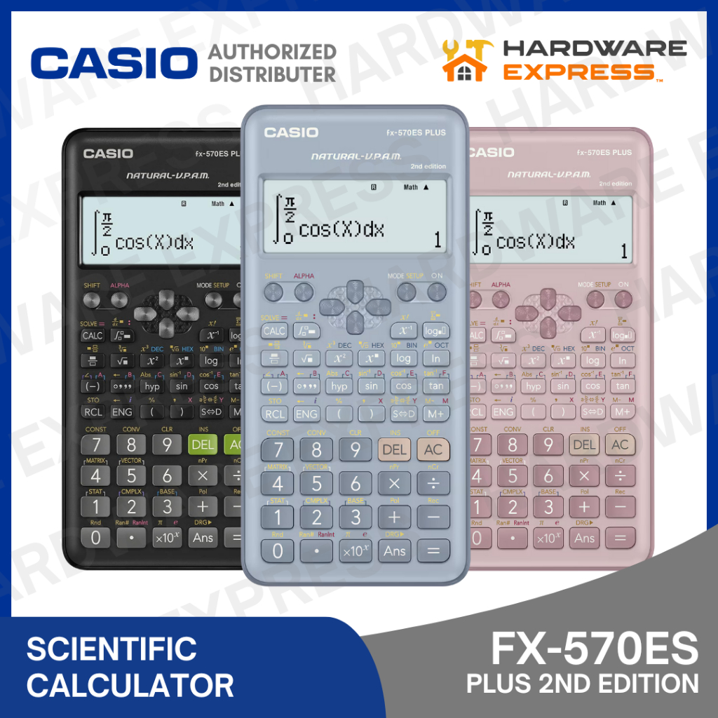 Casio fx-570ES PLUS 2nd Edition Scientific Calculator | Shopee Philippines