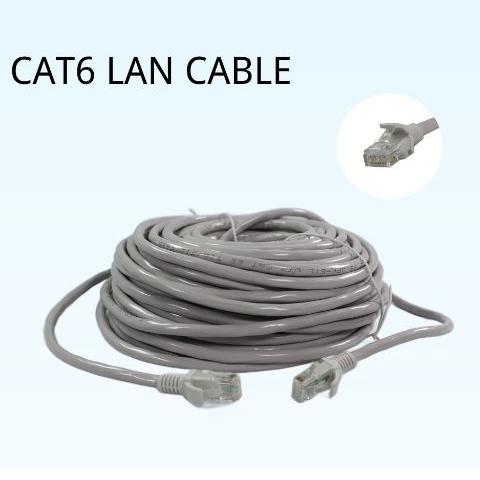 Cat6 Lan Cable 10M/15M/20M/25M/30M/40M/ Cat6E UTP Lan Cable Patch Cord ...
