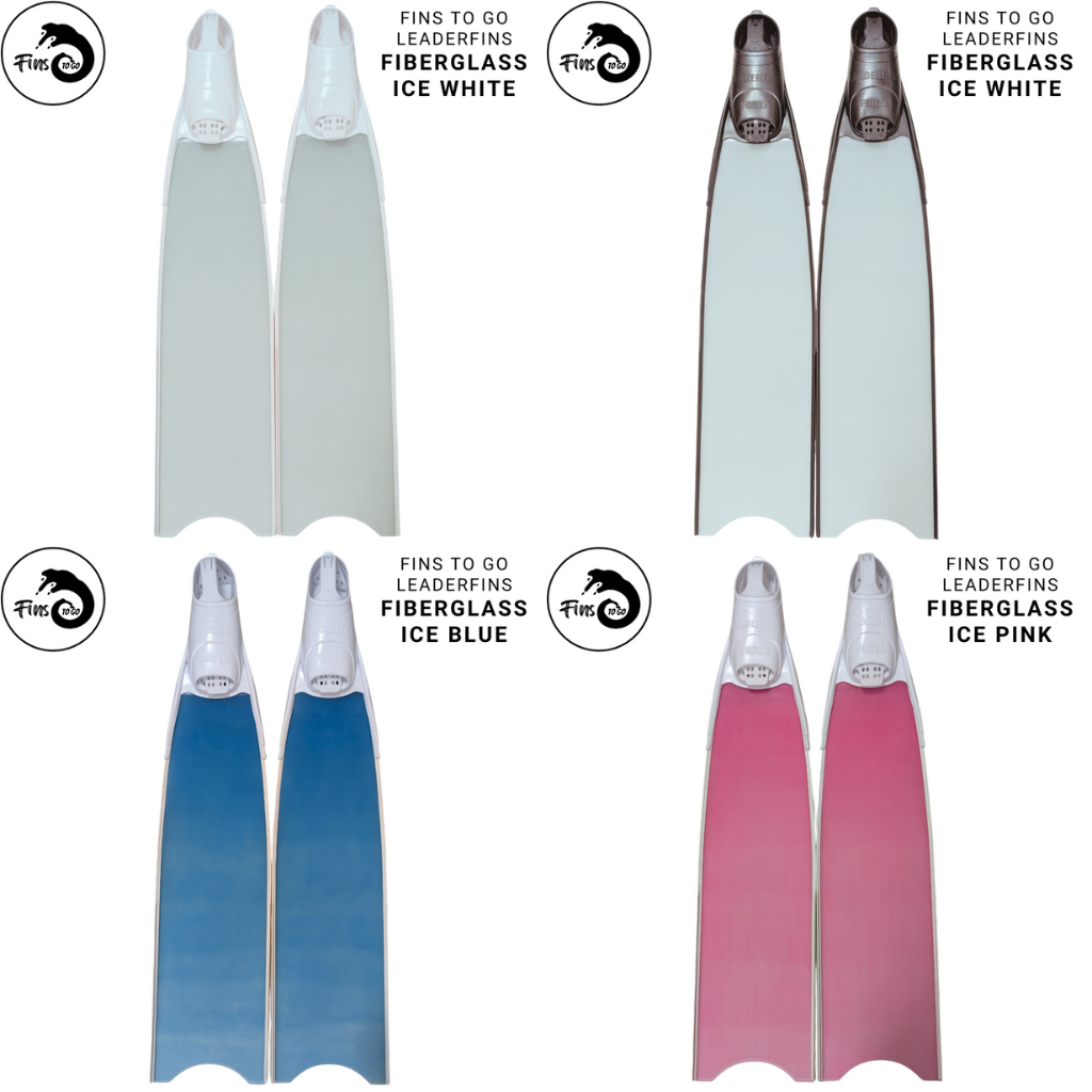 Leaderfins Fiberglass Ice Bi-Fins Soft | Shopee Philippines