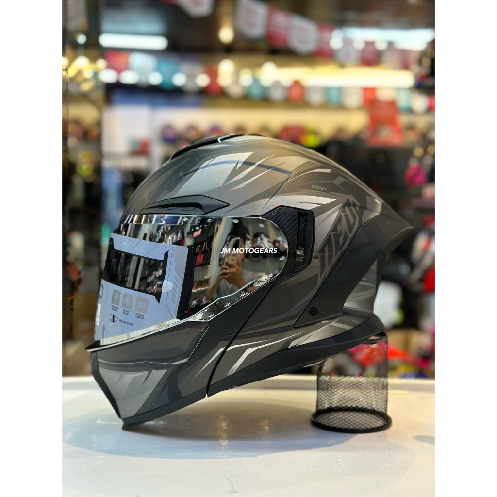 SPYDER NEO ICON PARALLAX MODULAR DUAL VISOR WITH FREE LENS HELMET ...