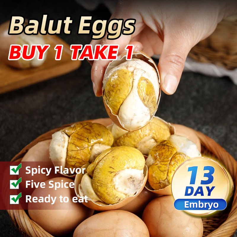 【Buy 1 Take 1】 Balut egg Balot spicy 10 pcs Balot egg Balut spicy ...