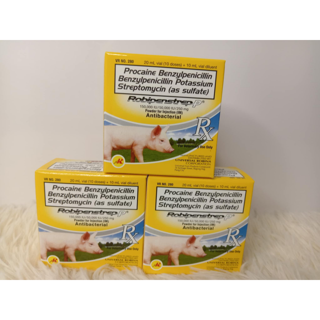 ROBIPENSTREP 20MLX10ML (for veterinary use) | Shopee Philippines