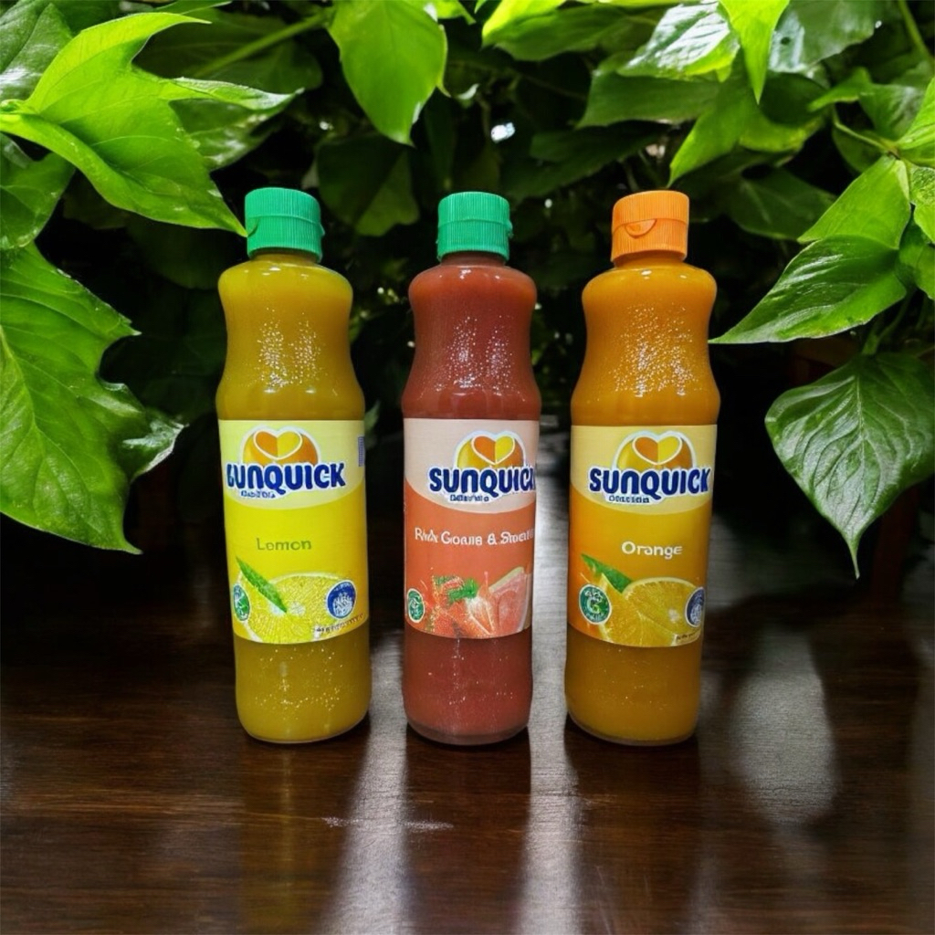 700ml Sunquick Jumbo Concentrated Juice Orange, Lemon, Pink Guava ...