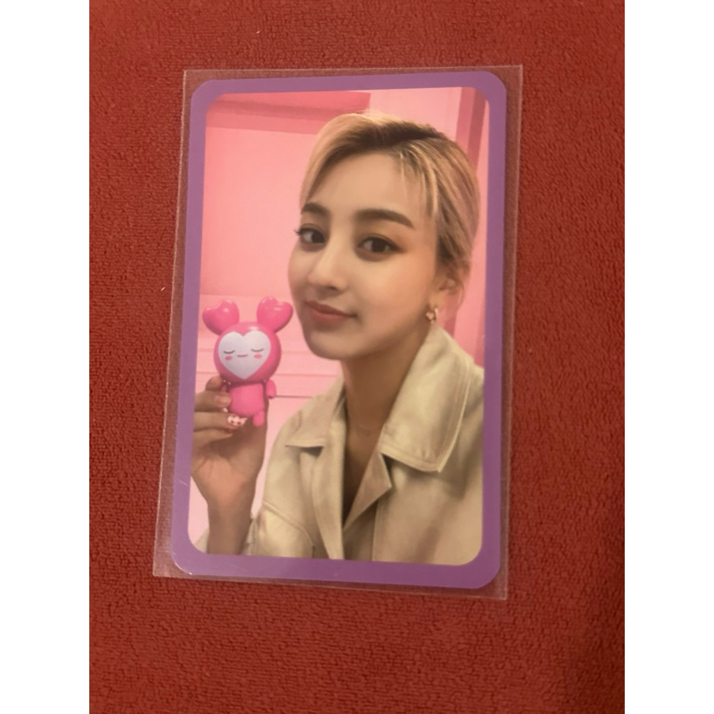 TWICE Jihyo Lovely Plastic Model Official Photocard | Shopee Philippines