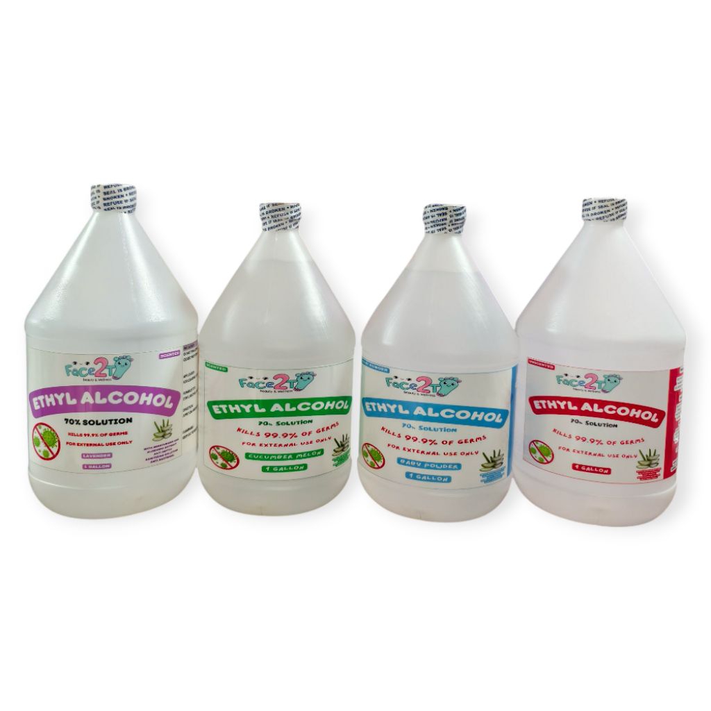 FACE 2 TOE Scented Ethyl Alcohol 1 Gallon | Shopee Philippines