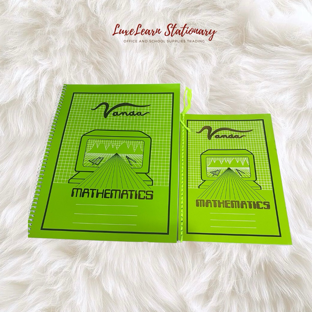 Vanda Mathematics 80 Leaves Yarn Notebook Graphing Notebook | Shopee ...