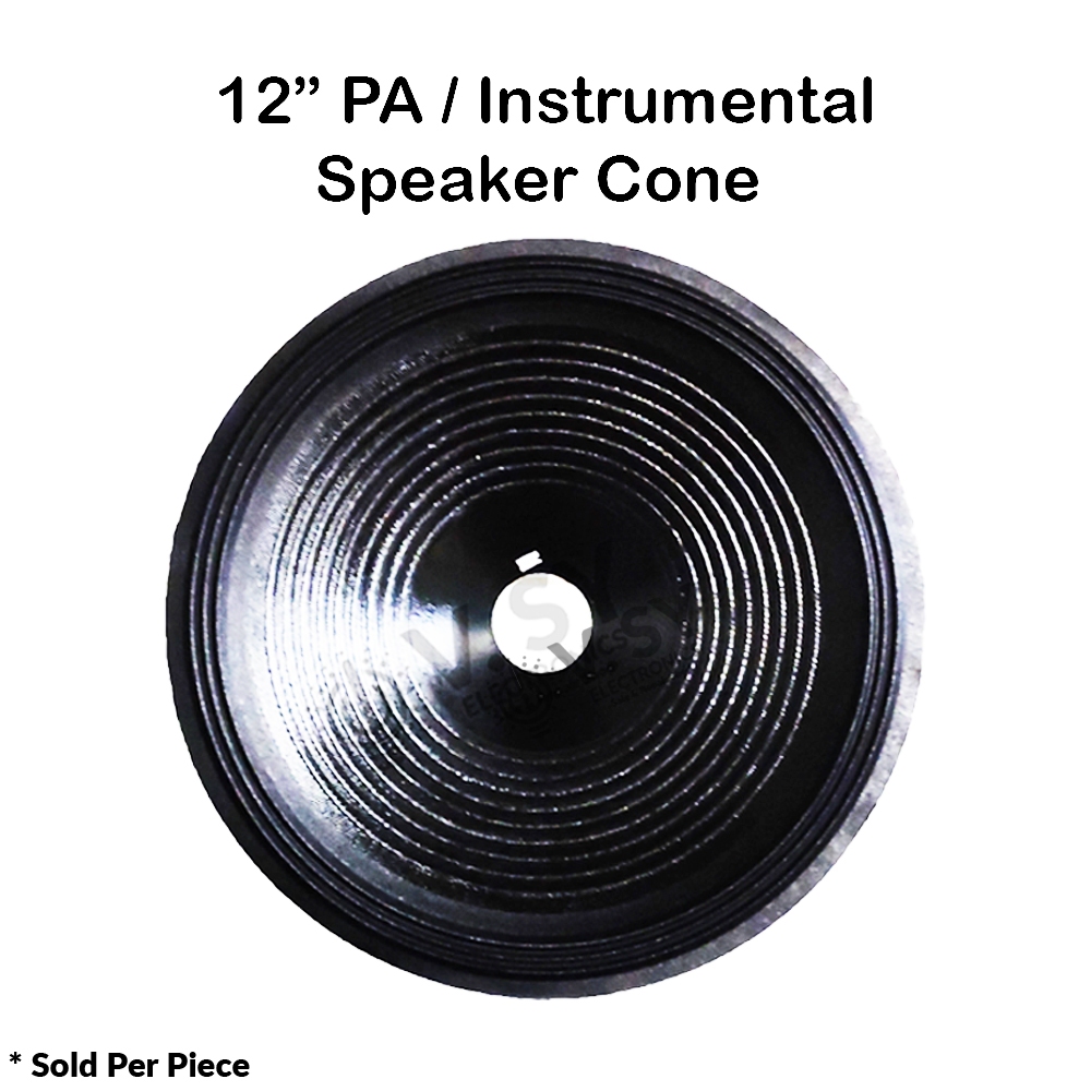 12" Speaker Cone Instrumental Cone Hard Paper Cone Cloth Edge ...