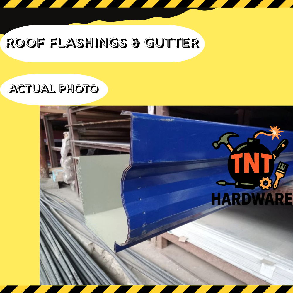 Roofing Gutter/Flashing Pre Painted 0.4mm Gauge #24 Red, Green, Blue ...