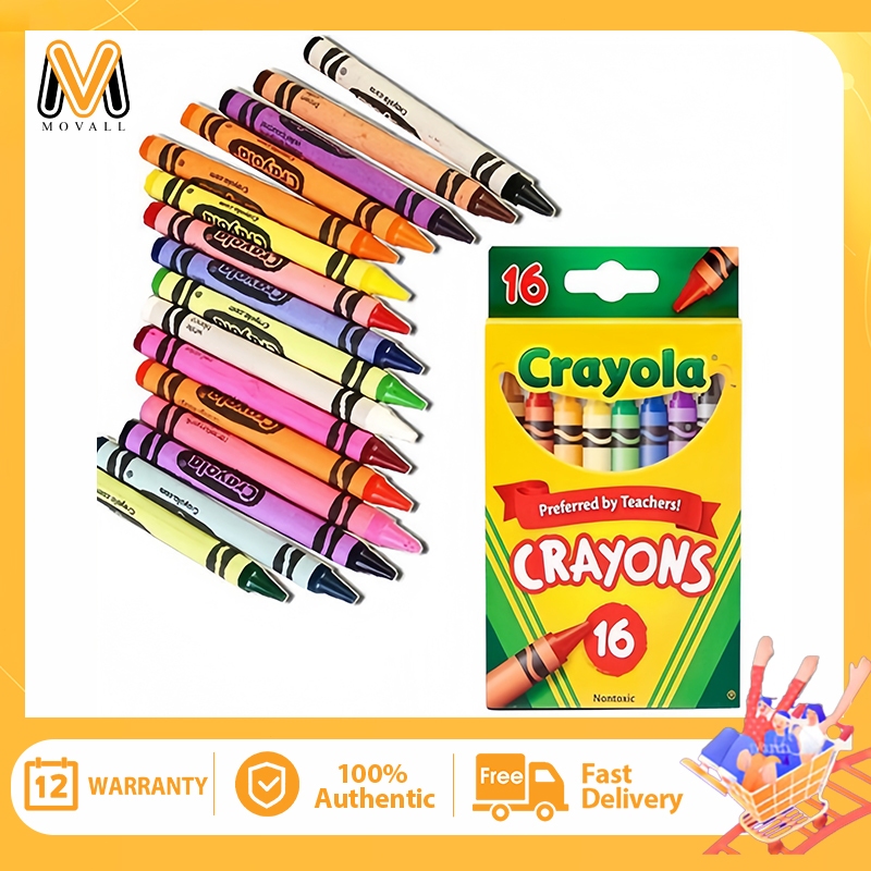 Crayons( Set of 12 and 16Colors) Pastels Crayon Primary School Student ...