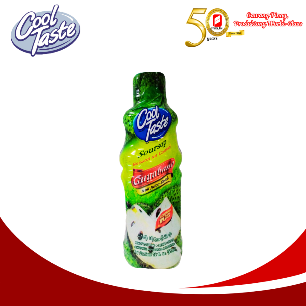 1 pc Cool Taste Guyabano Flavor Fruit Juice - 355ml | Shopee Philippines