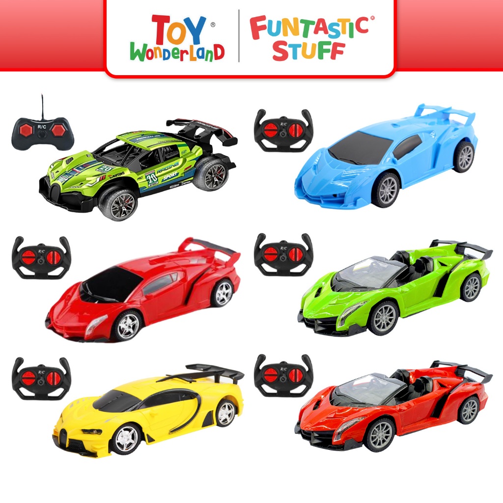 Toy Wonderland R/C Cars – 4-Function Remote Control Sports & Drift ...