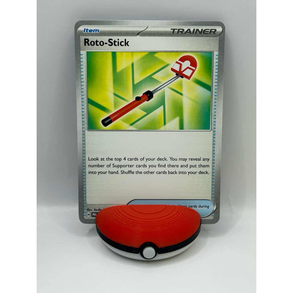 Pokemon TCG: Roto-Stick - 127/131 - SV: Prismatic Evolutions | Shopee ...