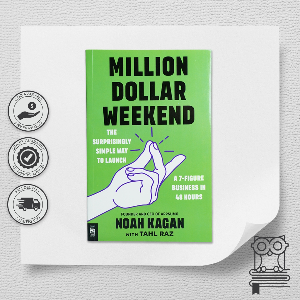 Booksmartmnl Million Dollar Weekend by Noah Kagan | Shopee Philippines
