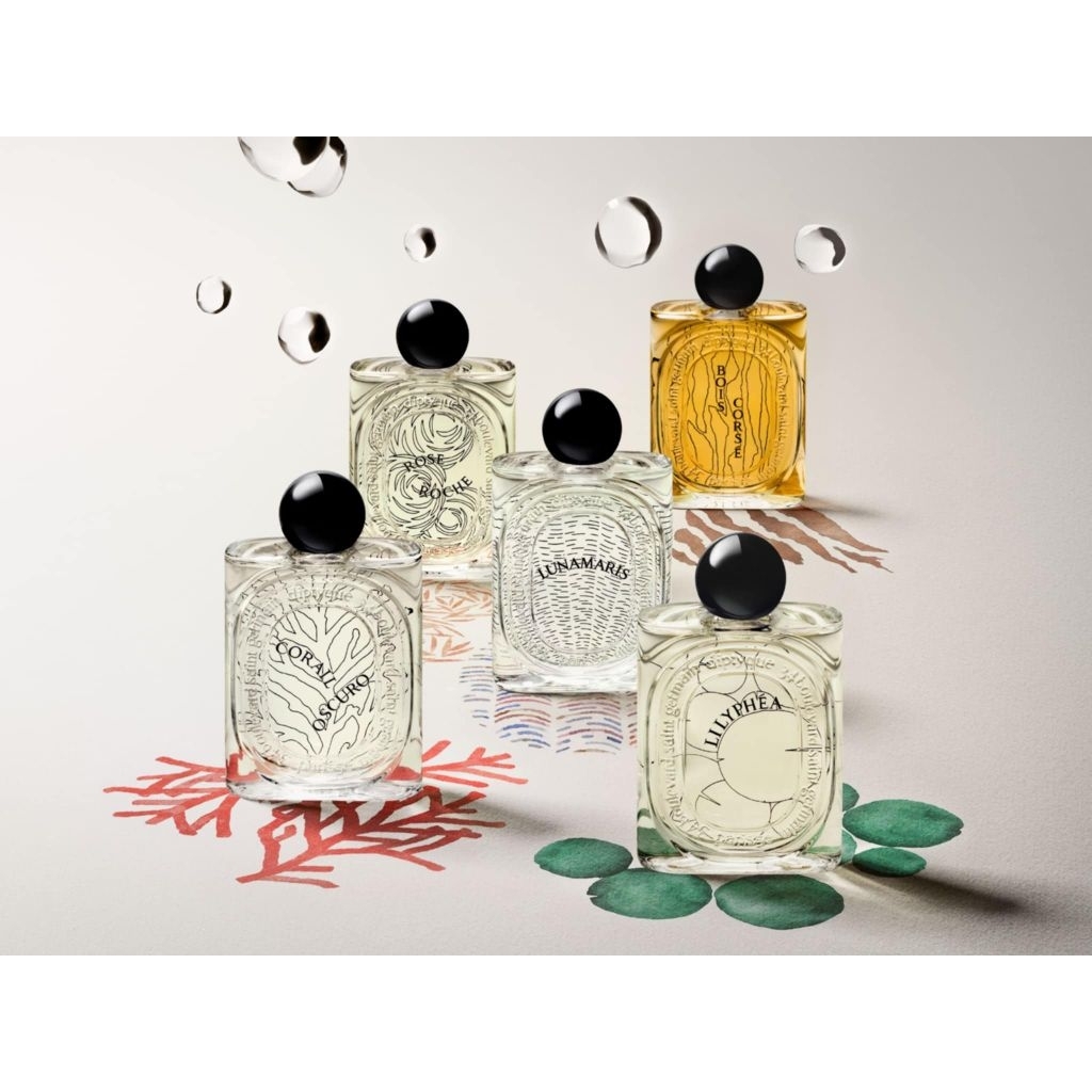 New from Diptyque • Ilio-Summer | Bois Corse | Lilyphea | Corail Scuro ...