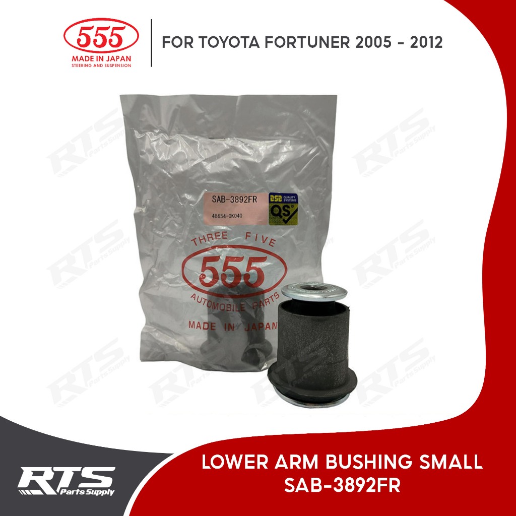 555 Lower Arm Bushing SMALL for Toyota Fortuner | HILUX 2005 - 2015 ...