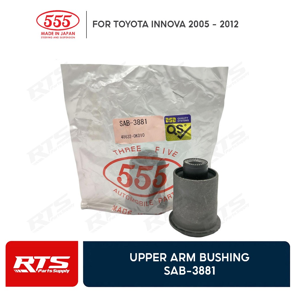 555 Upper Arm Bushing for Toyota Innova 2005 - 2022 48632-0K010 SAB ...