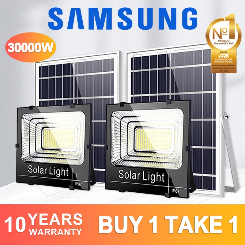 【SAMSUNG】Solar Light LED BUY 1 TAKE 1 50X Bright Outdoor Sensor Solar ...