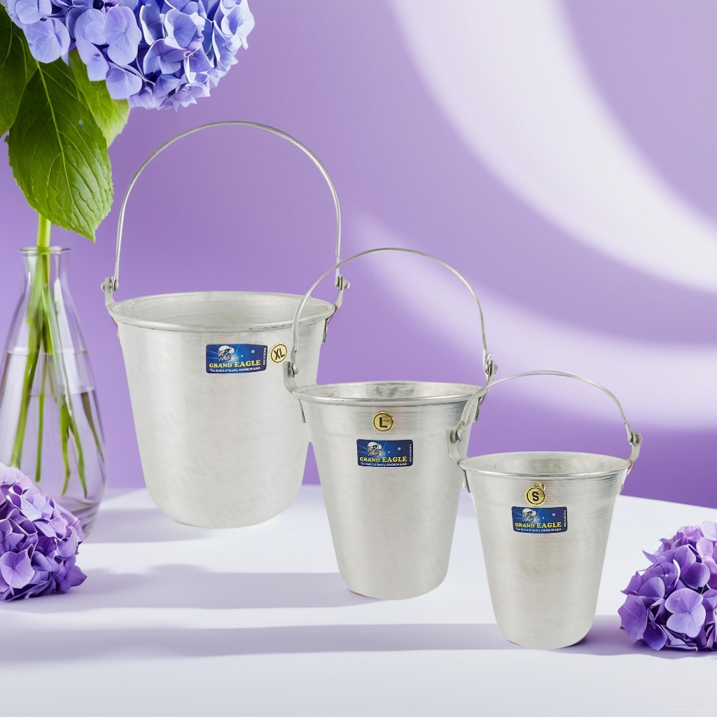 Grand Eagle by Winland Stainless Steel Ice Bucket Without Ice Tongs ...