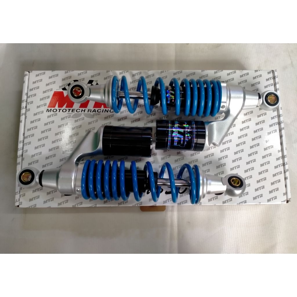 Rear shock nmax 330mm with baso red,blue,black,silver mtr | Shopee ...