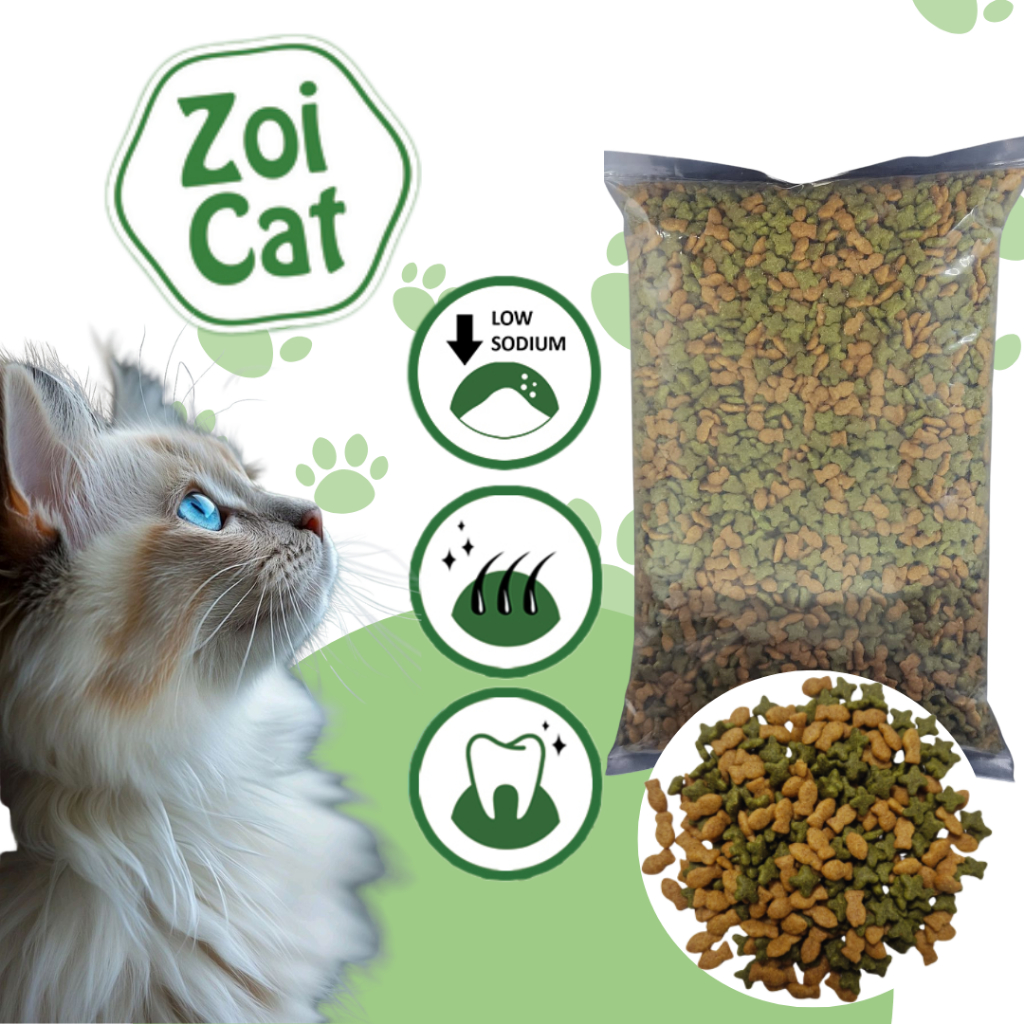BOB - ZOI Cat Chicken & Tuna Dry Cat Food – Adult Formula 1kg repacked ...
