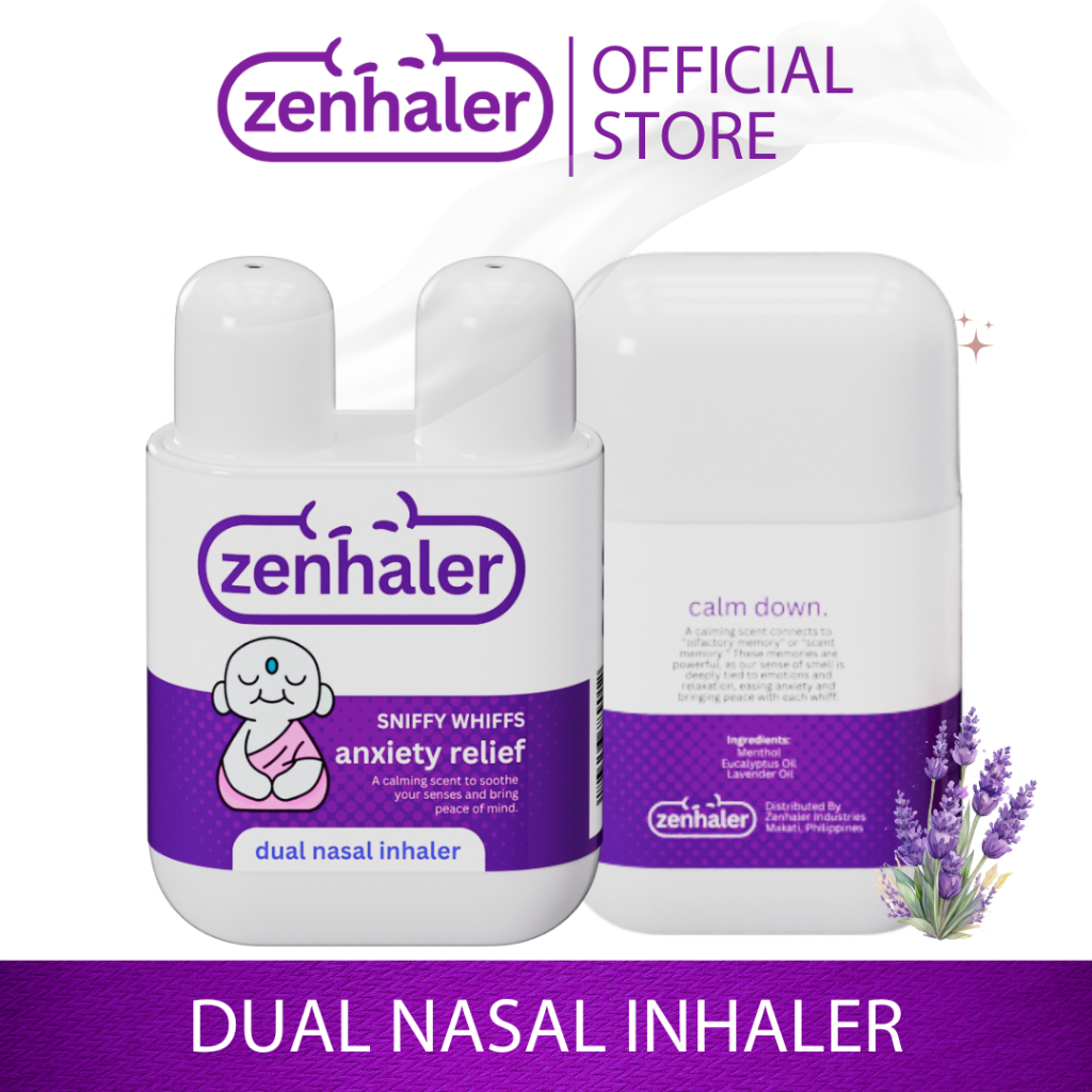 ZENHALER DUAL INHALER – INSTANT RELIEF FOR STRESS, HEADACHE, AND MOTION ...