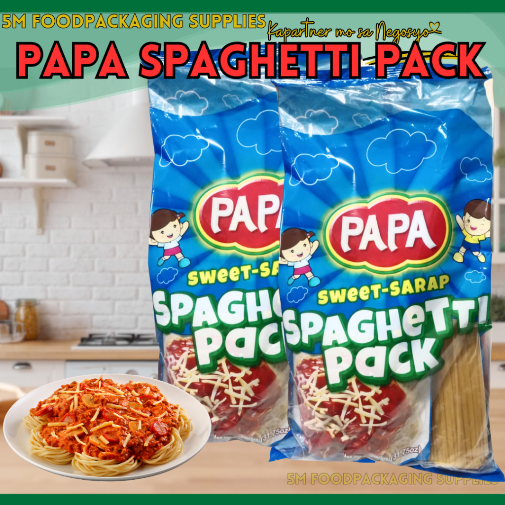 Papa Sweet- Sarap Spaghetti Pack for Restaurant, Cafe and Others:SHP3 ...