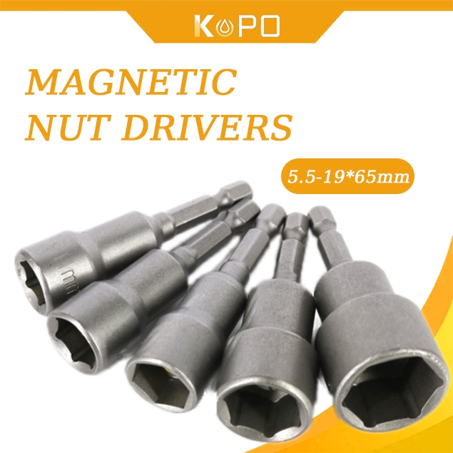 Kopo Magnetic Nut Socket / Tex Screw Adaptor 8mm / Screw Bit Set Sold ...