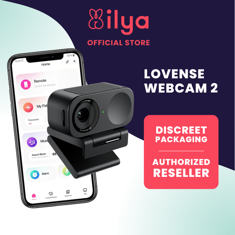 Lovense Webcam 2 (Ultra HD 4K Live Streaming Webcam) | Shopee Philippines