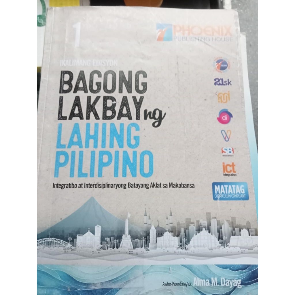 Bagong Lakbay ng Lahing Pilipino 1 Ikalimang Edisyon MATATAG | Shopee ...