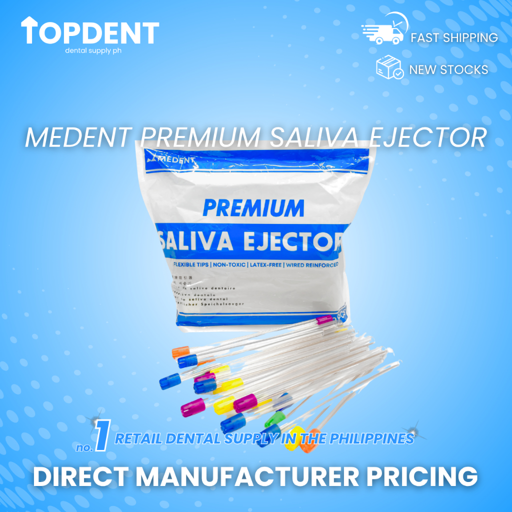 Saliva Ejector or Saliva Tip (SOLD PER PACK) | Shopee Philippines