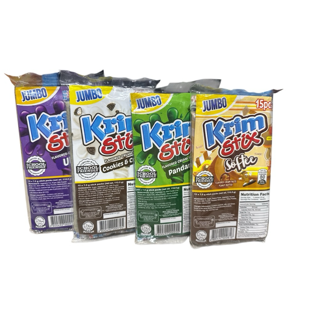 Krim Stix Flavored Cream Paste Jumbo | Shopee Philippines