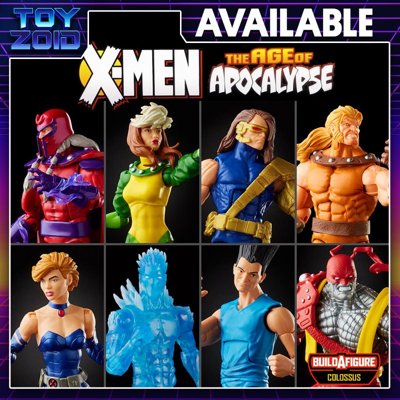 Marvel Legends X-Men Age Of Apocalypse Colossus BAF Wave Magneto Rogue ...