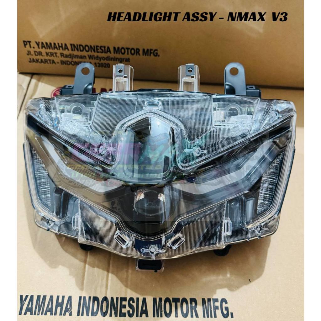 YAMAHA HEADLIGHT ASSY BLSH43000000 - NMAX V3 TECHMAX TURBO STANDARD ...