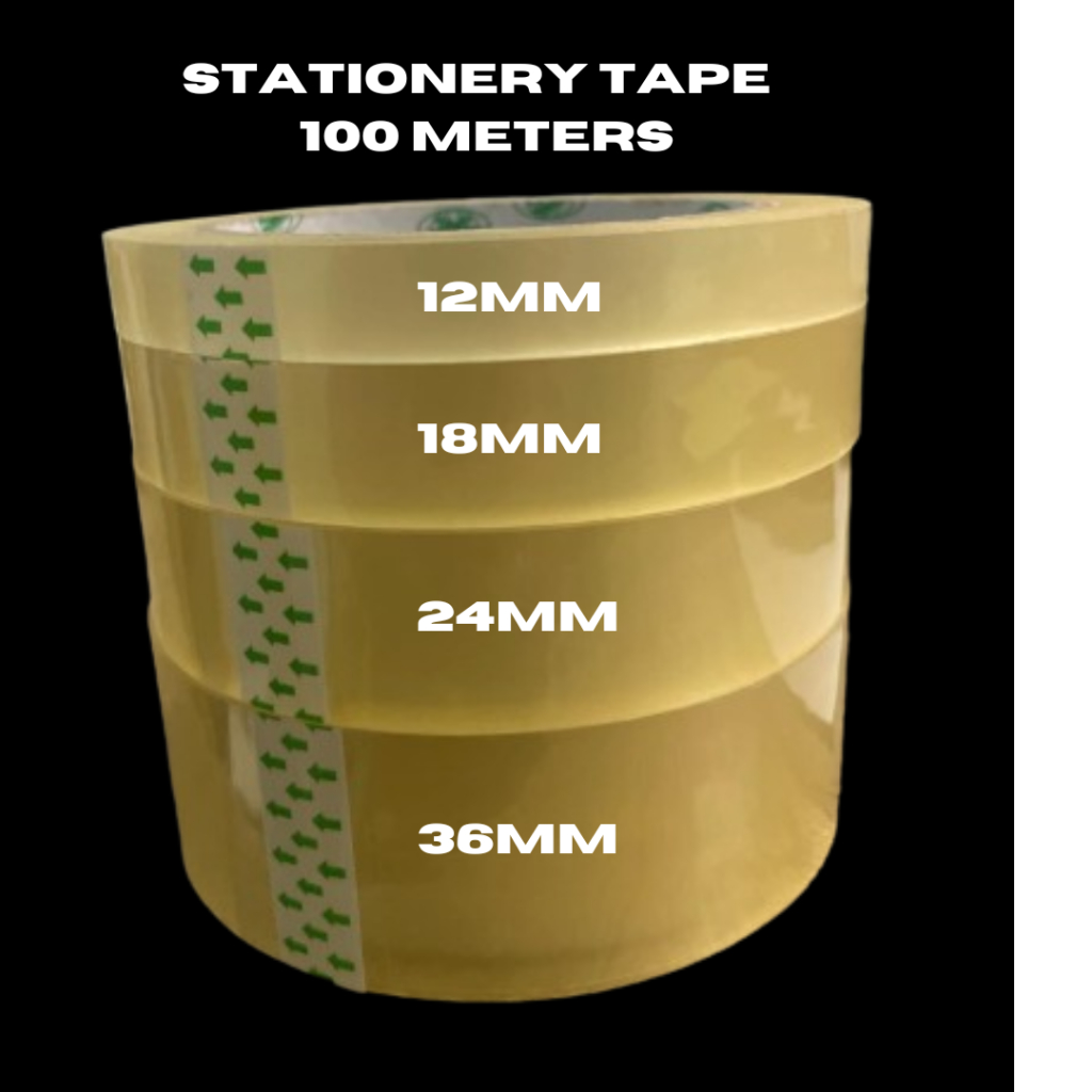 STATIONERY SCOTCH TAPE Adhesive Tape Pack Tools Stationery Office ...